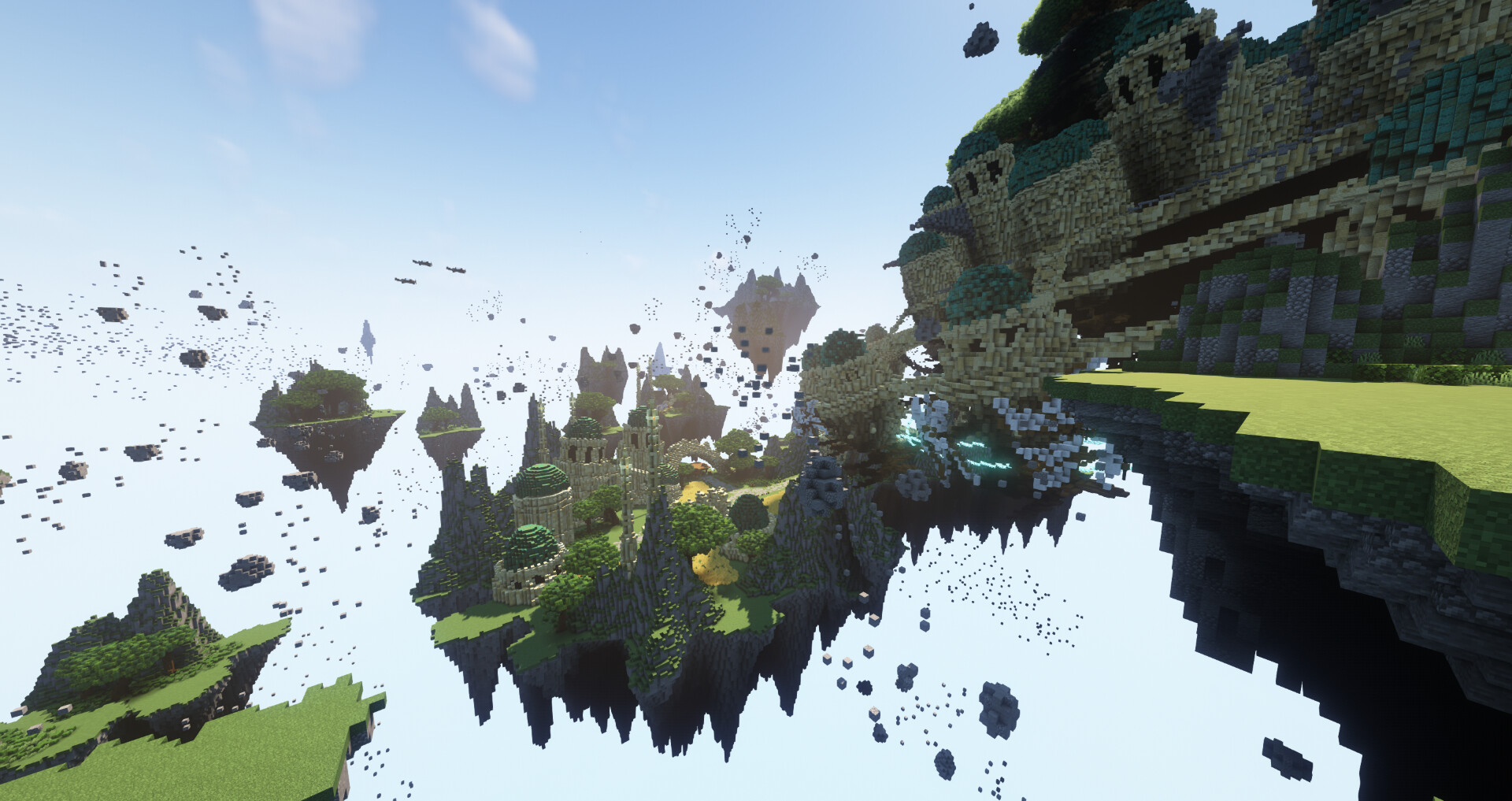 Islands at the End of Time Minecraft Map