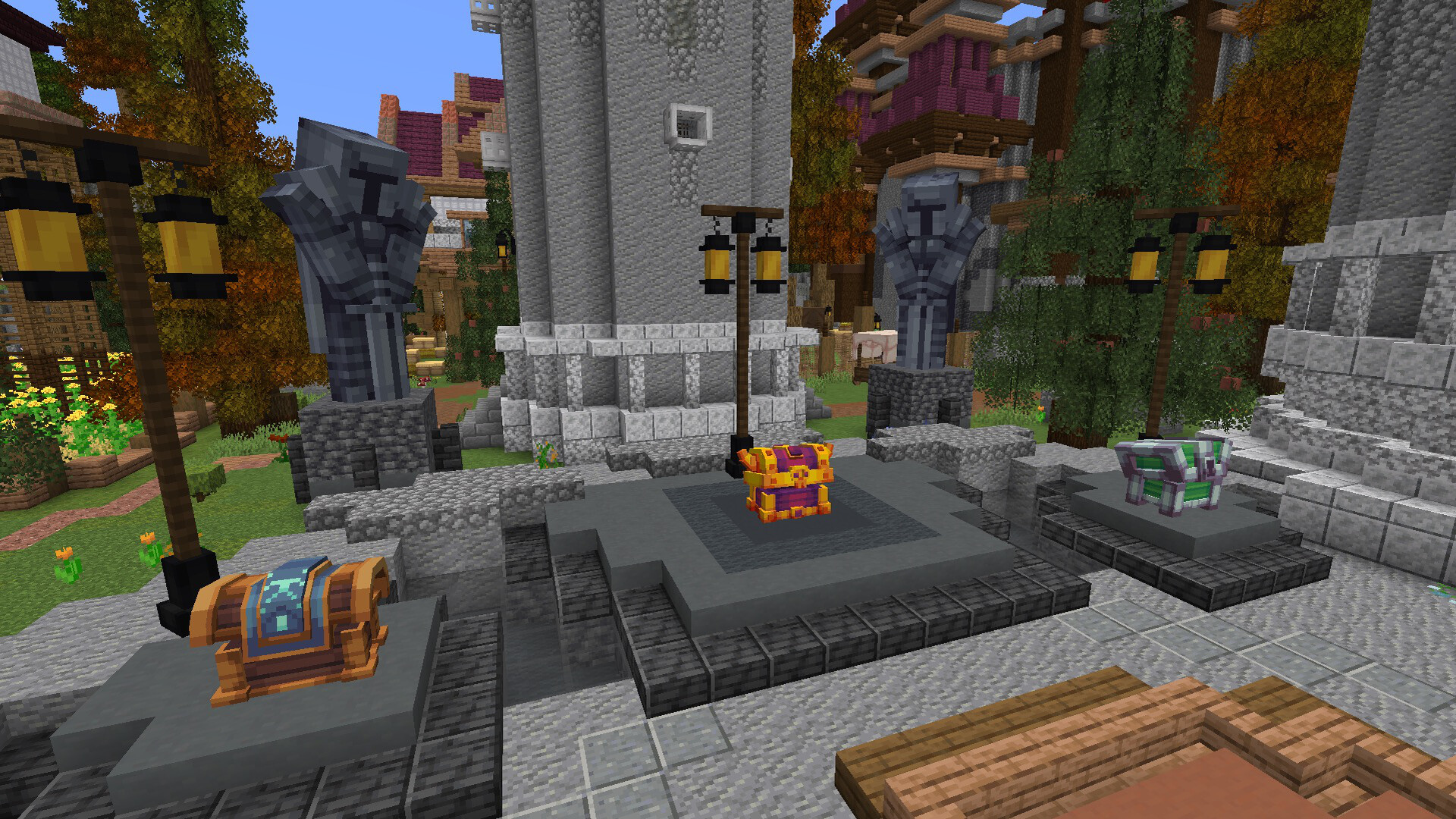 Medieval Spawn with Models Minecraft Map