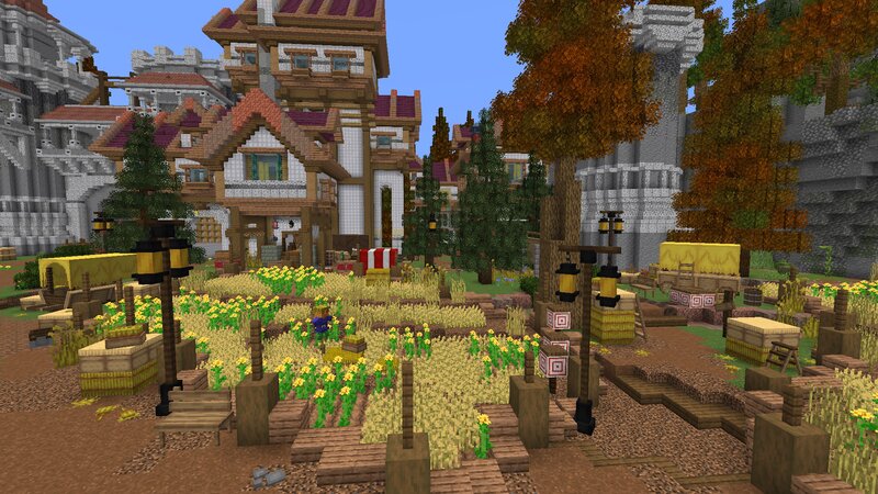 Medieval Spawn with Models Minecraft Map