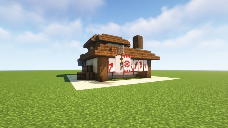 Ichiraku Ramen Naruto Minecraft Map