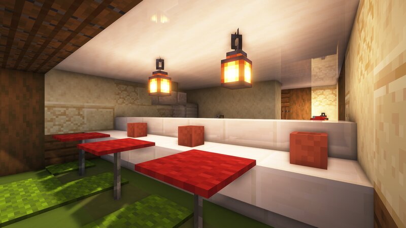 Ichiraku Ramen Naruto Minecraft Map