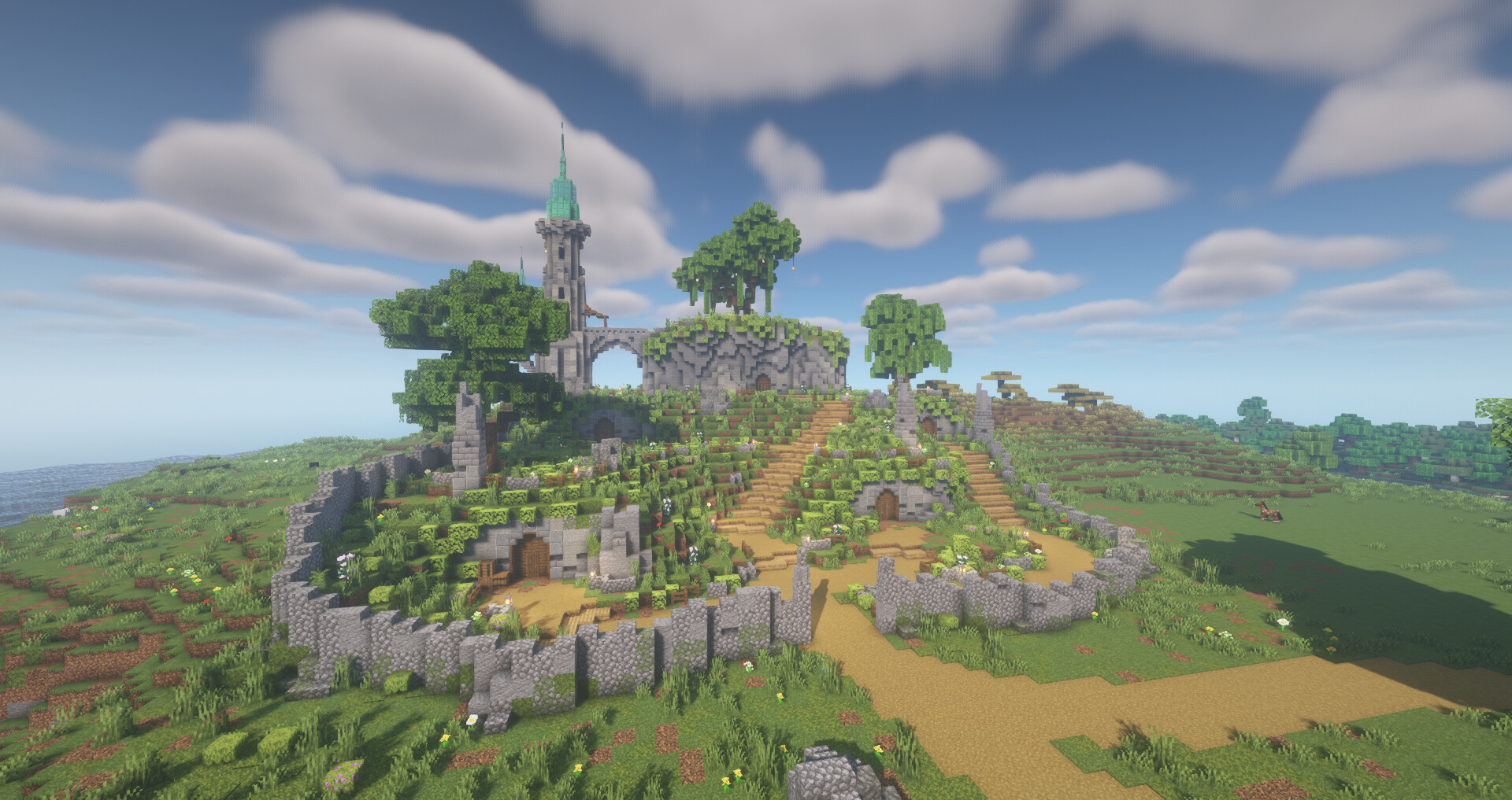 Fantasy Village Minecraft Map