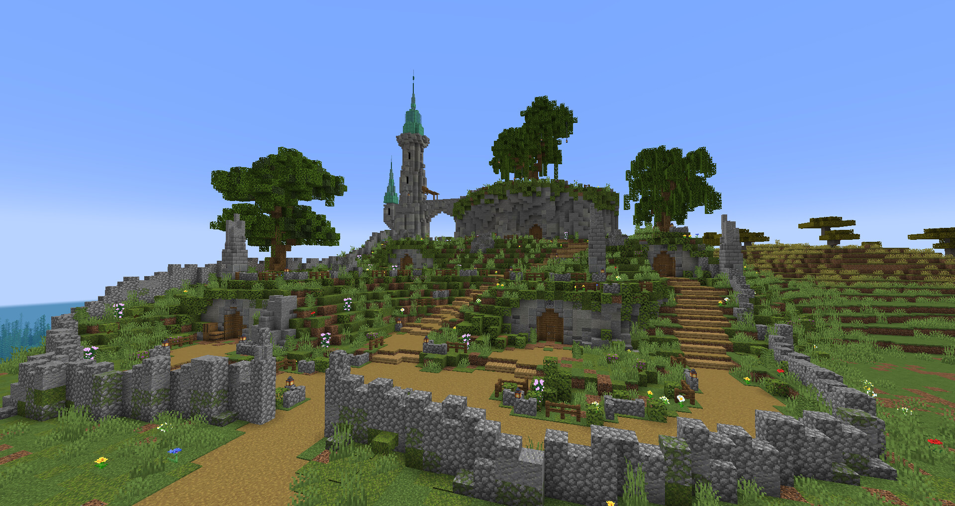 Fantasy Village Minecraft Map