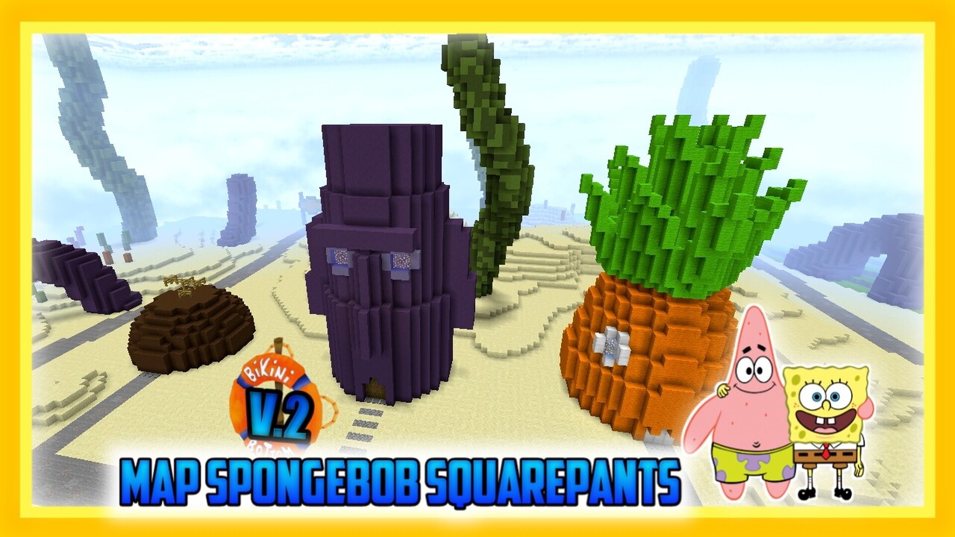 ADDON DAN MAP SPONGEBOB SQUAREPANTS !! SPONGEBOB ADDON DAN BIKINI ...