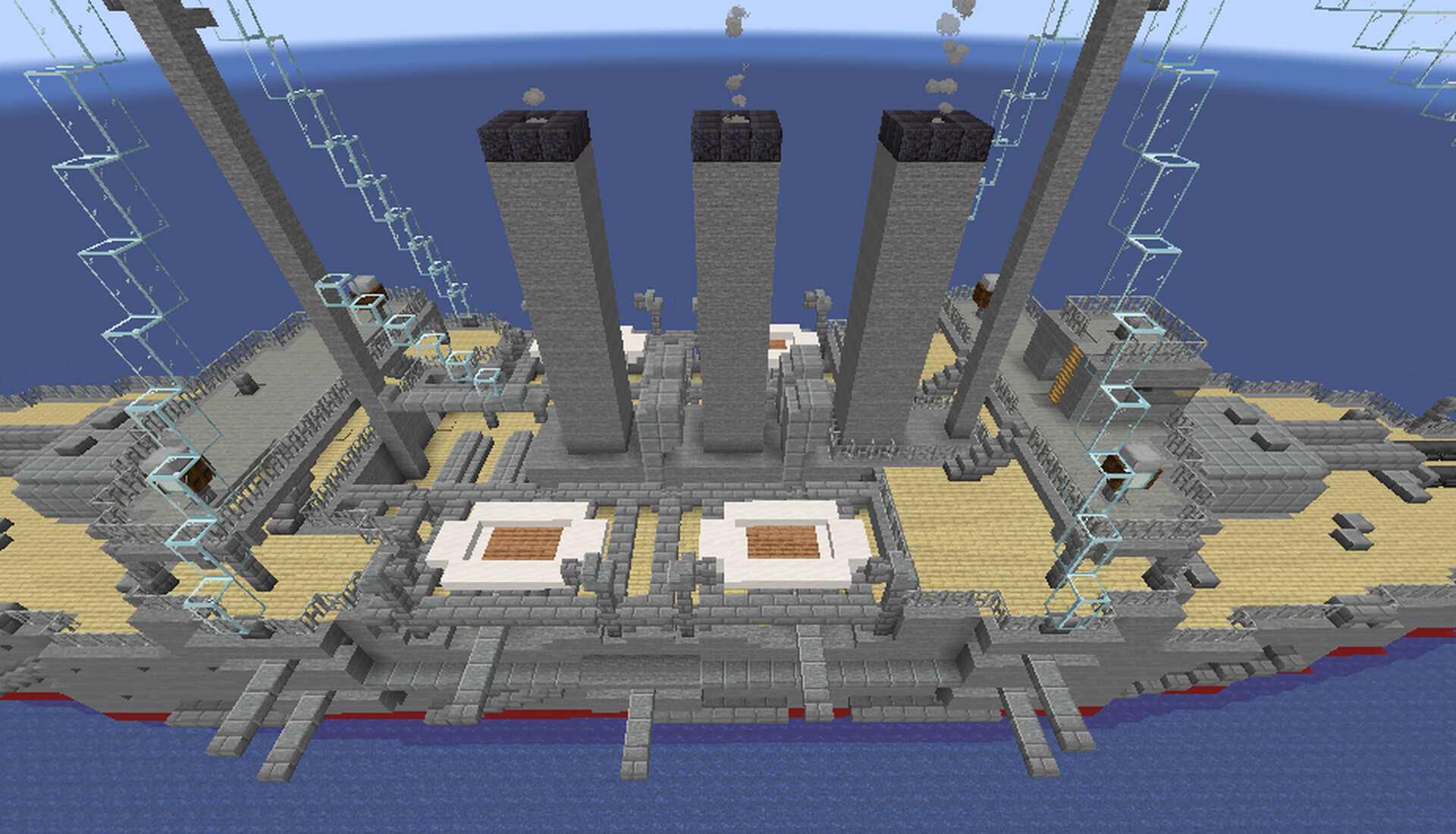 Izumo-class Armored Cruisers - Imperial Japanese Navy (November 1908) Minecraft Map