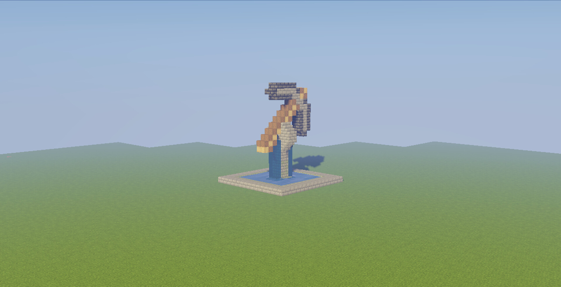 Statue Minecraft Build Challenge Minecraft Map