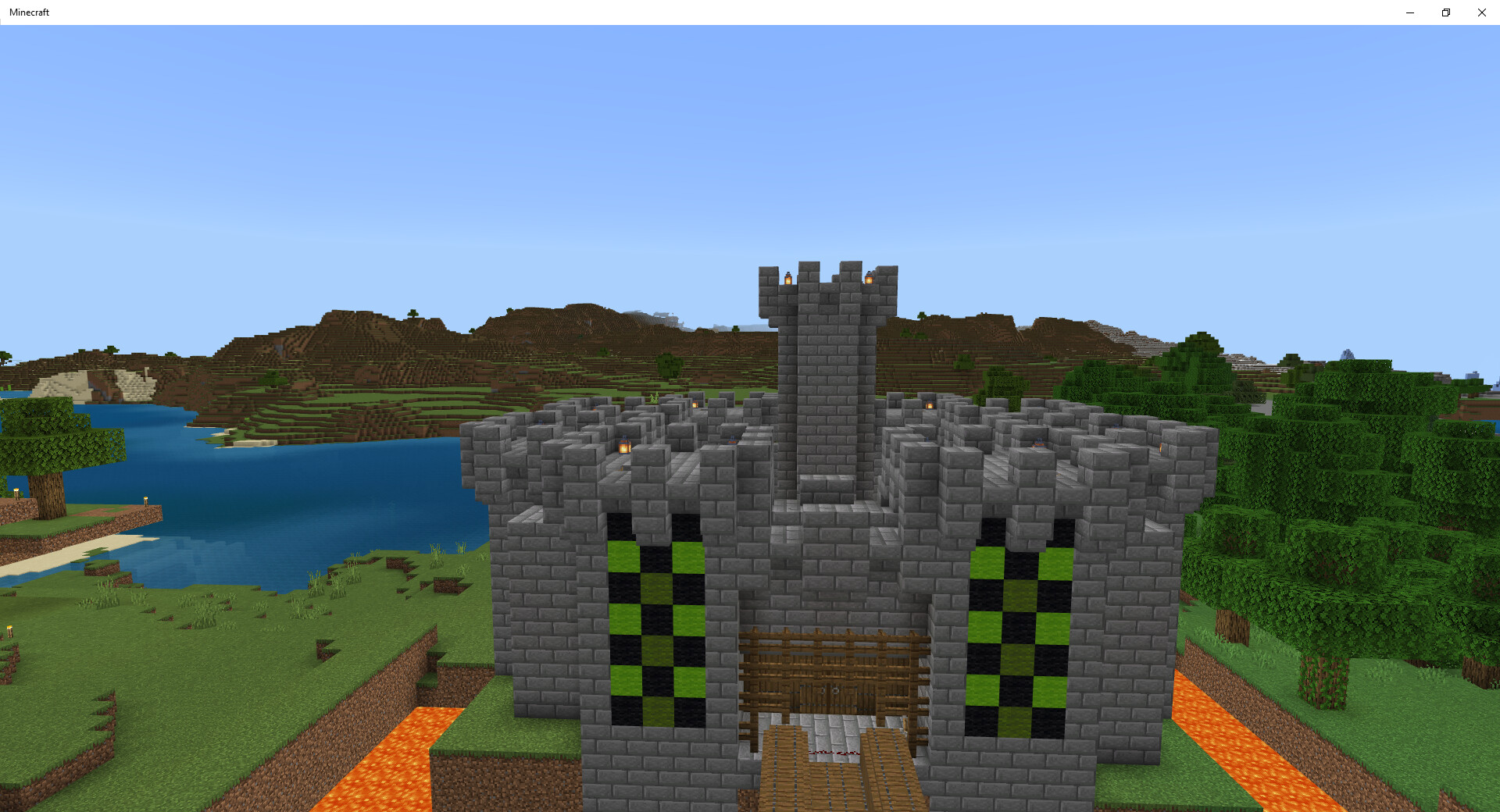 My building world Minecraft Map