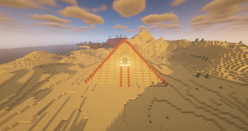 Desert Pyramid Minecraft Map
