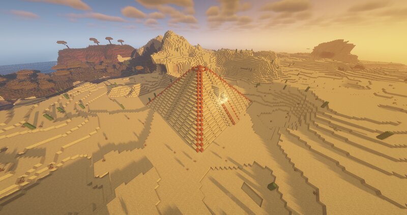 Desert Pyramid Minecraft Map