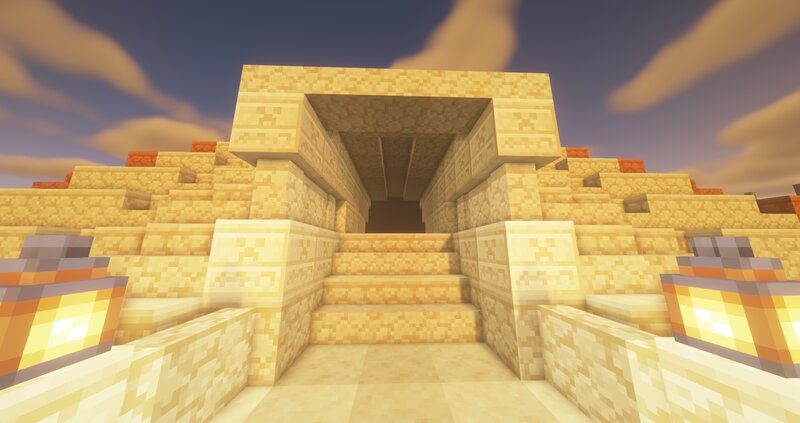 Desert Pyramid Minecraft Map