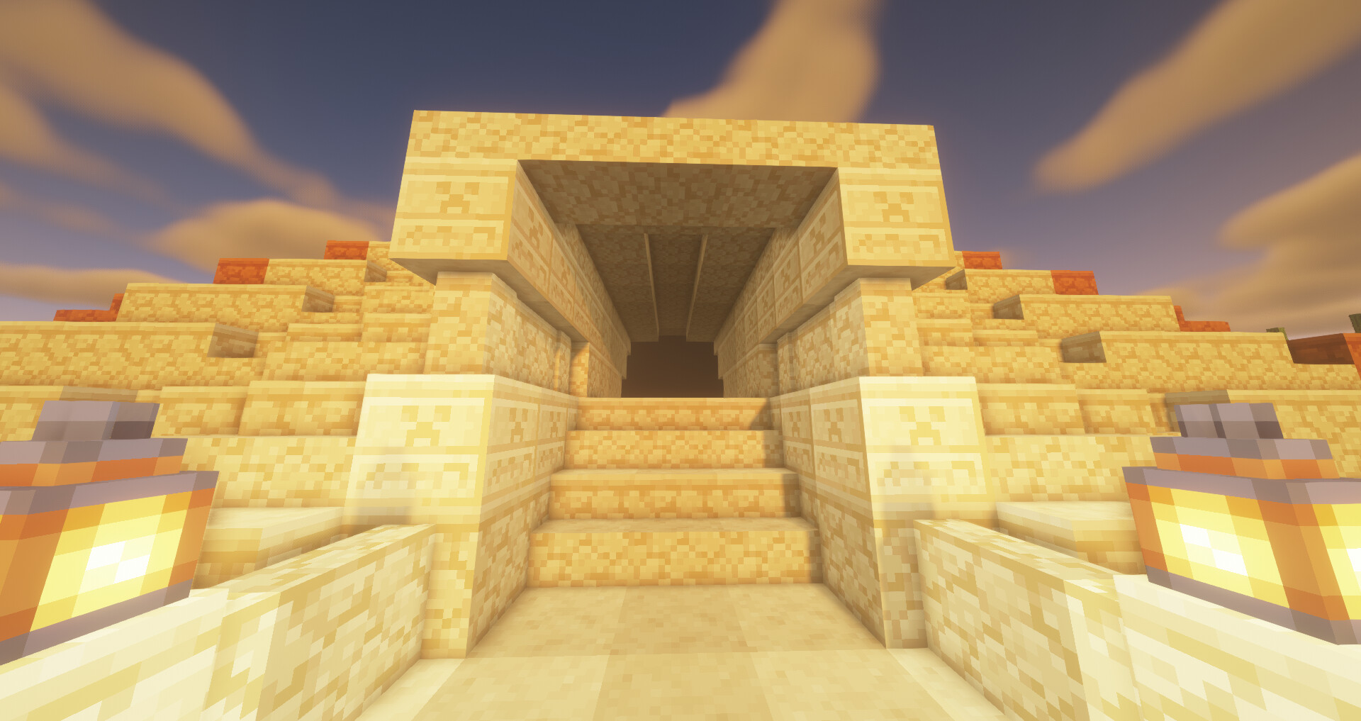 Desert Pyramid Minecraft Map