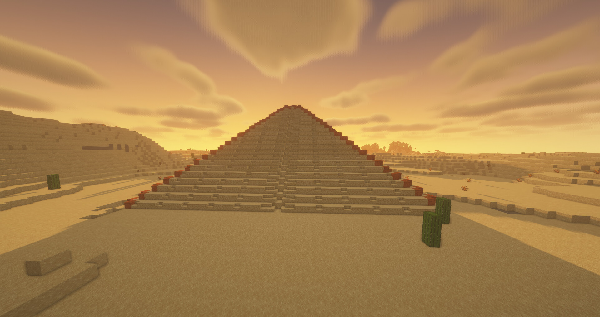 Desert Pyramid Minecraft Map