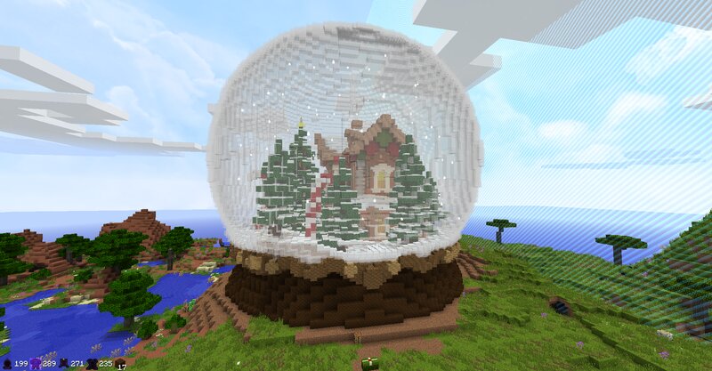 Snow globe Minecraft Map