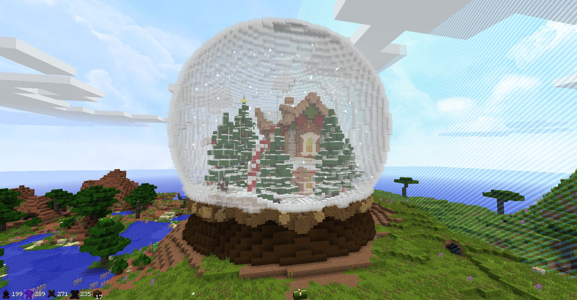 Snow globe Minecraft Map