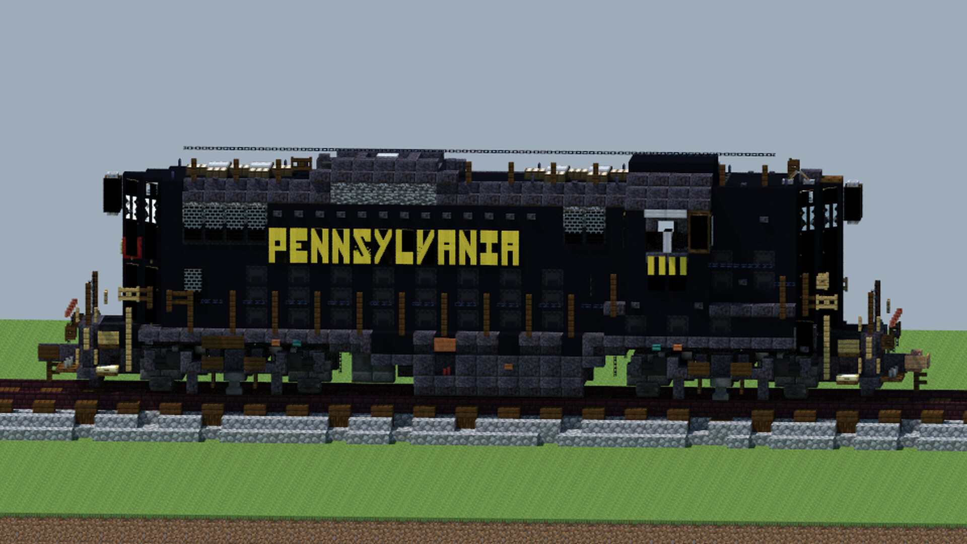 EMD GP9, Diesel locomotive [With Download] Minecraft Map