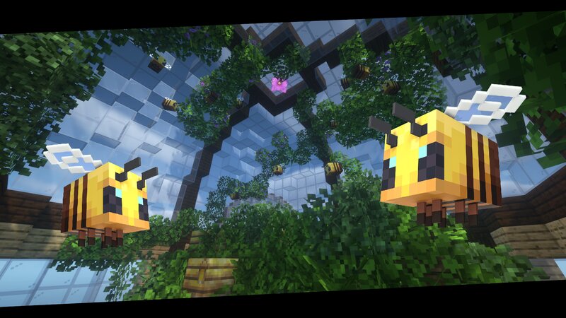 Bee House Schematics Minecraft Map