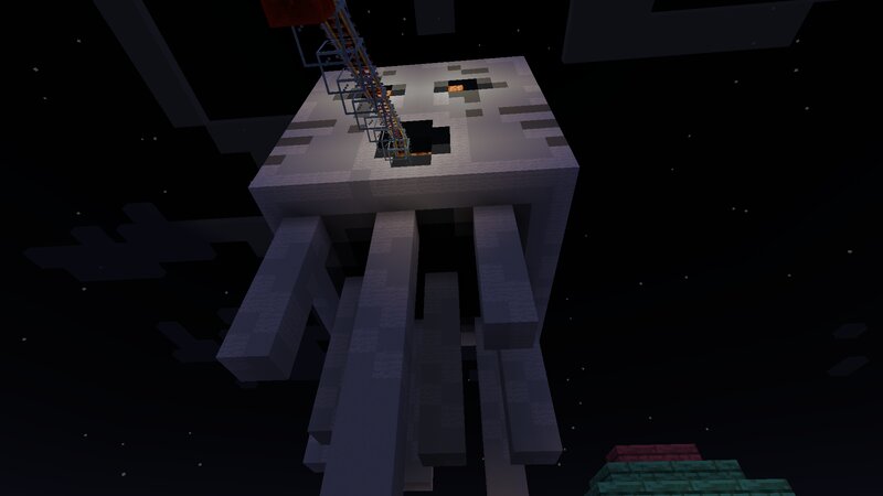 Ghast Roller Coaster Bar Minecraft Map