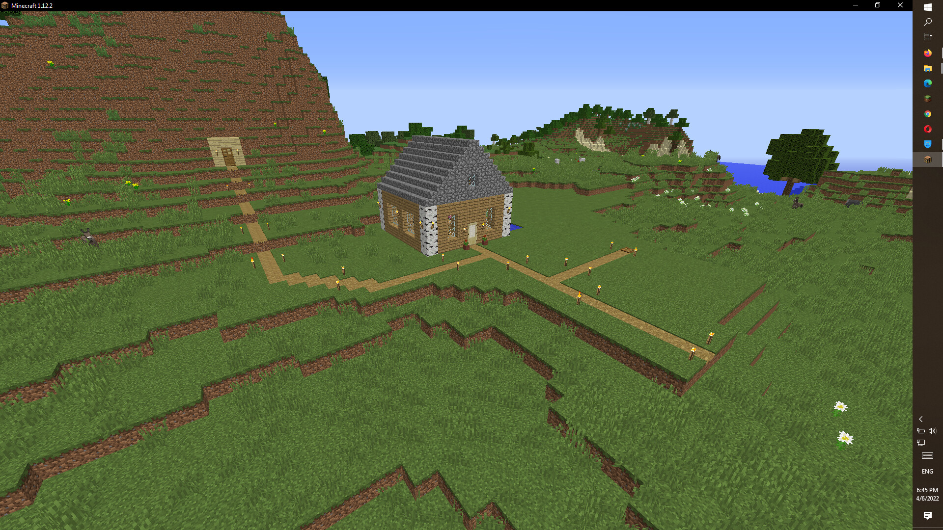 My 1.12.2 Survival Map---Episode 2 (notification:i builds nothing but i ...