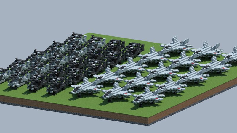 Chitose class Amphibious assault ship [Fictional] Minecraft Map