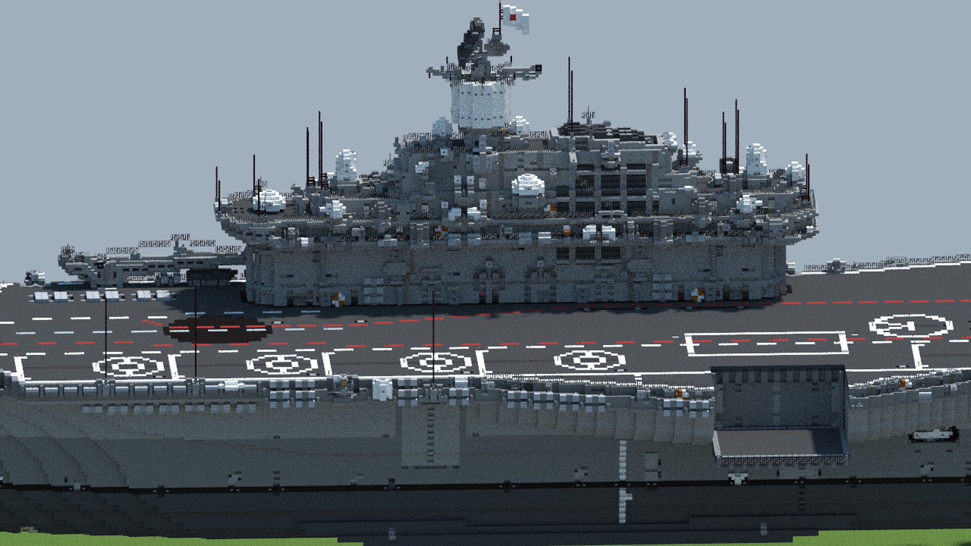 Chitose class Amphibious assault ship [Fictional] Minecraft Map