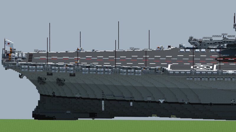 Chitose class Amphibious assault ship [Fictional] Minecraft Map