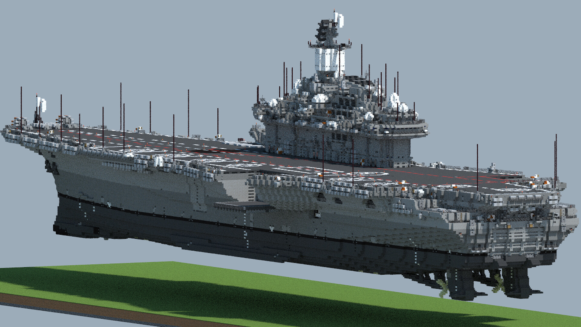 Chitose class Amphibious assault ship [Fictional] Minecraft Map