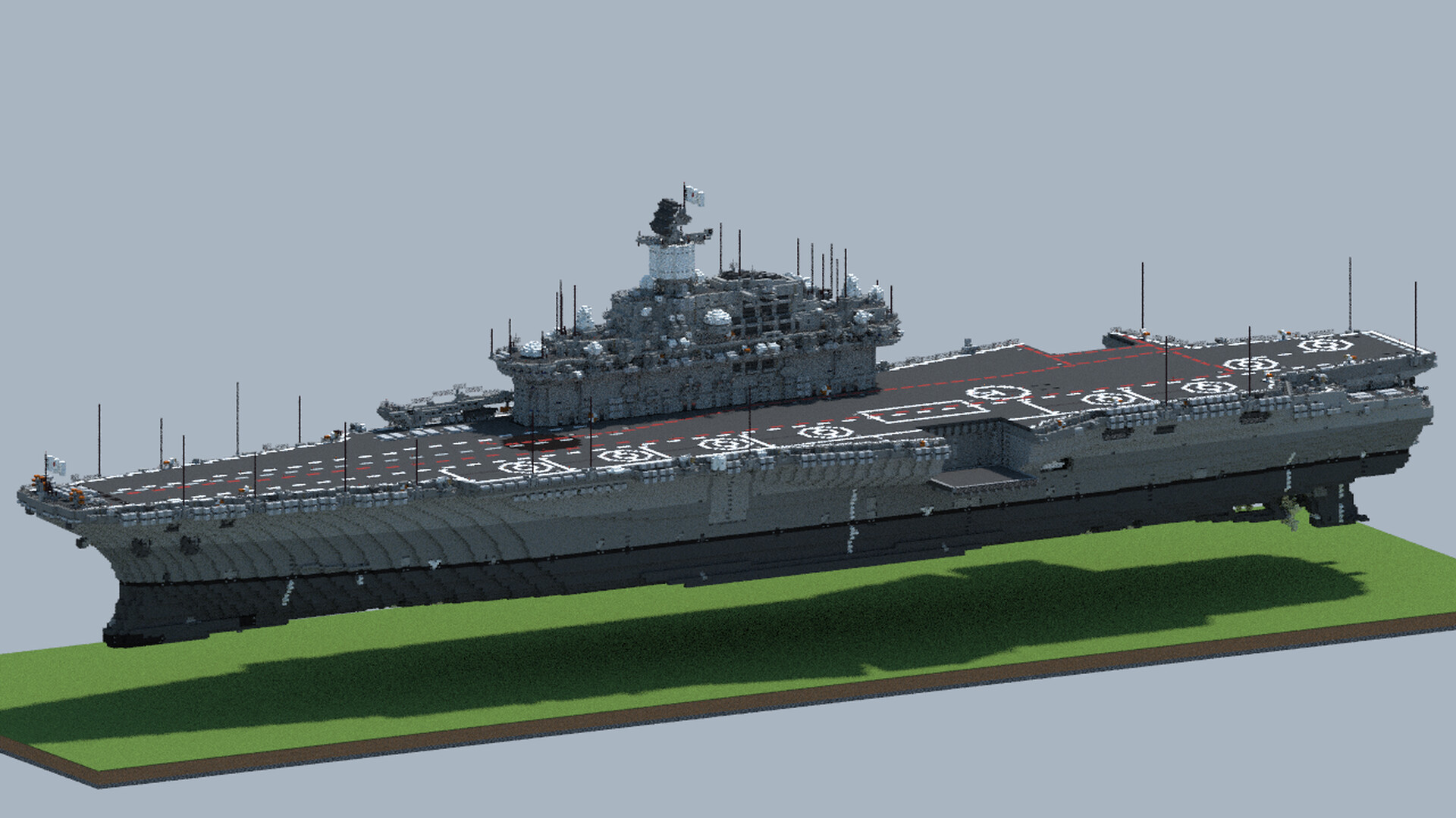 Chitose class Amphibious assault ship [Fictional] Minecraft Map
