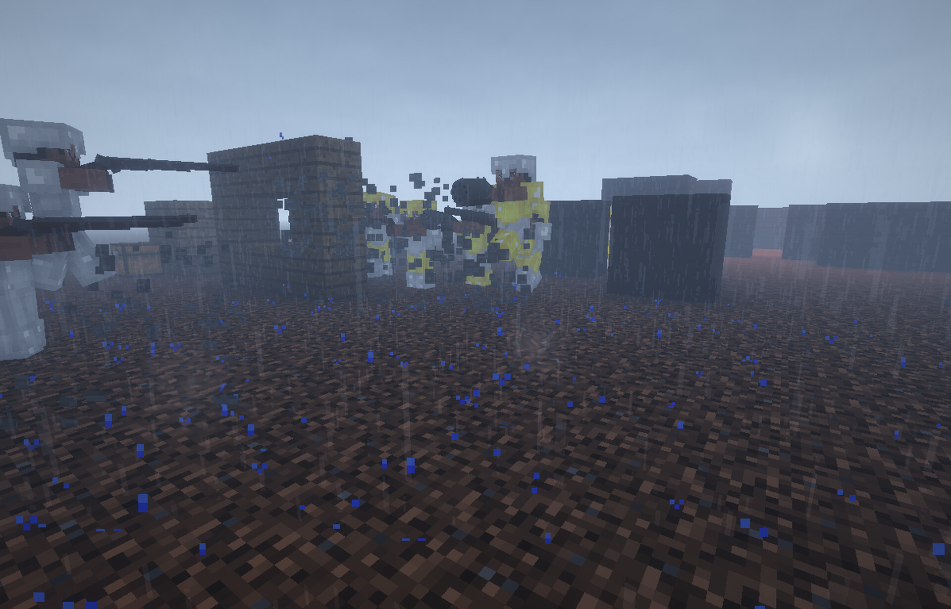 Mine wars 1 Iron vs Gold Minecraft Map