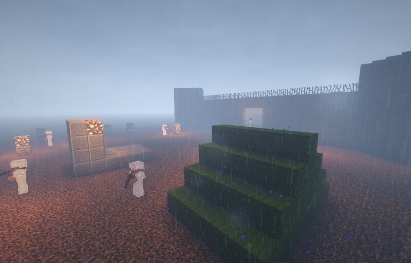 Mine wars 1 Iron vs Gold Minecraft Map