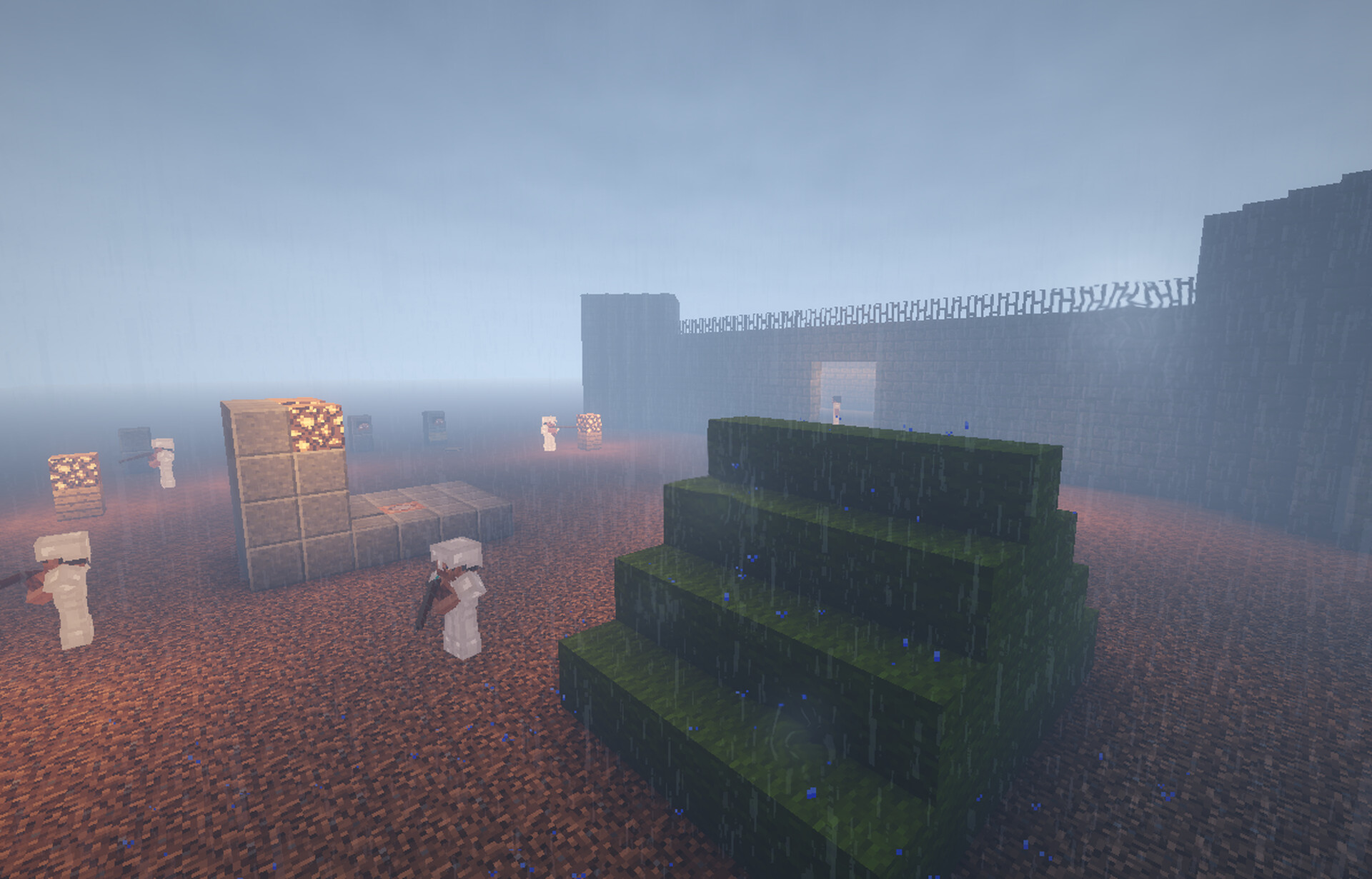 Mine wars 1 Iron vs Gold Minecraft Map