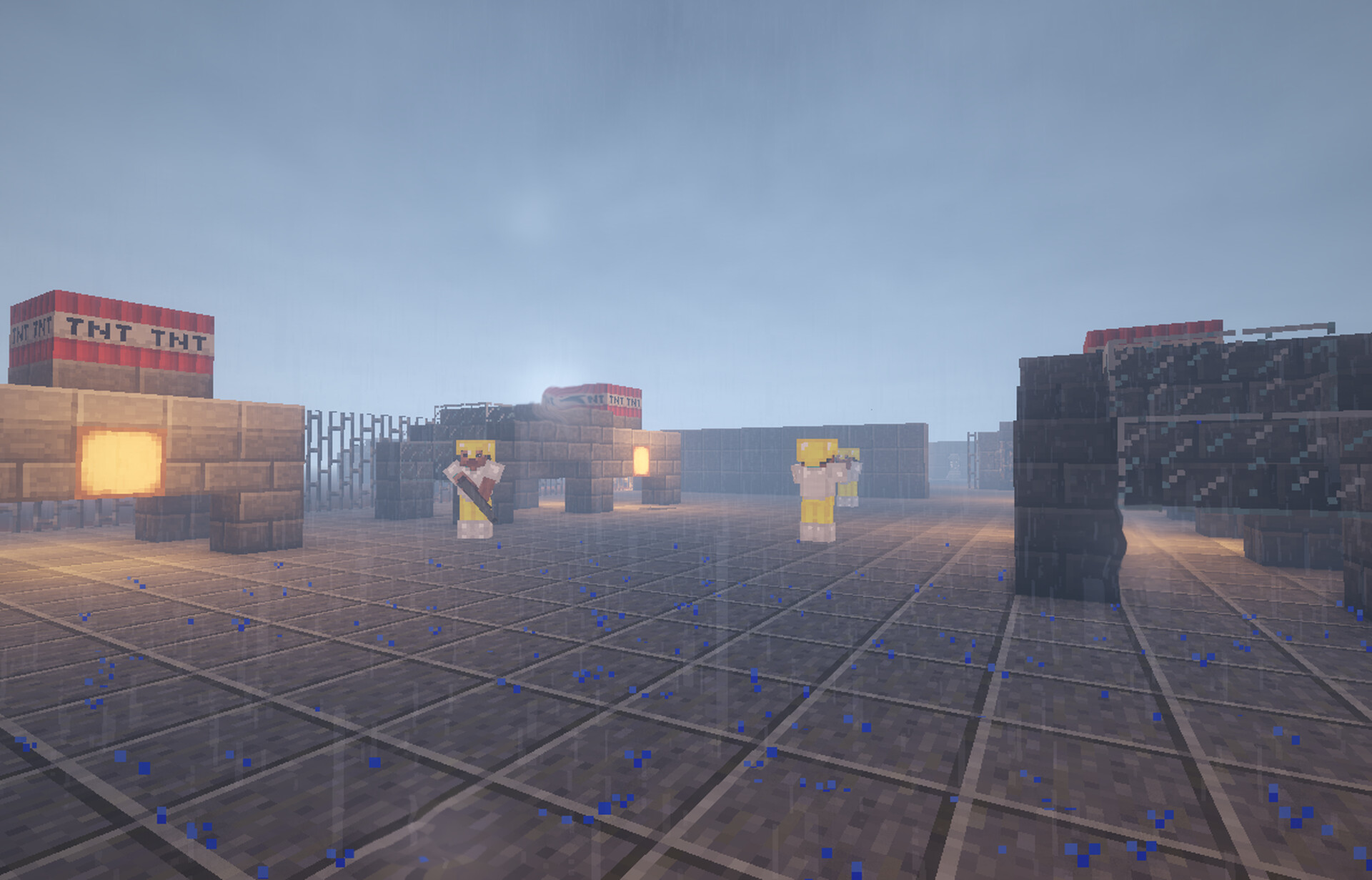 Mine wars 1 Iron vs Gold Minecraft Map