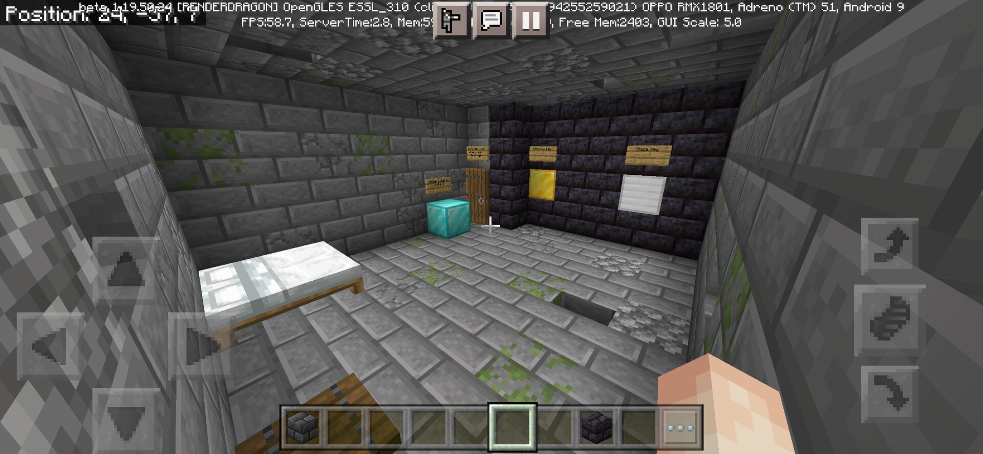Bedrock Escape Map 2 Minecraft Map