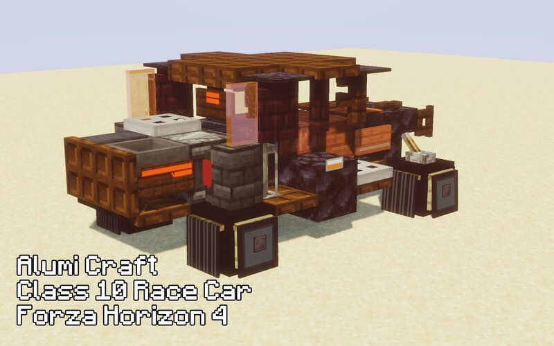 Alumi Craft Class 10 Race Car Forza Horizon 4 Minecraft Map