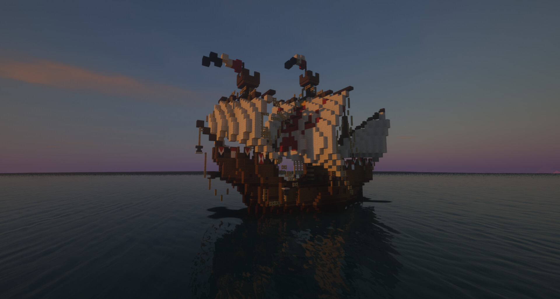 Medieval Ship Hulk "Rothfels" Minecraft Map