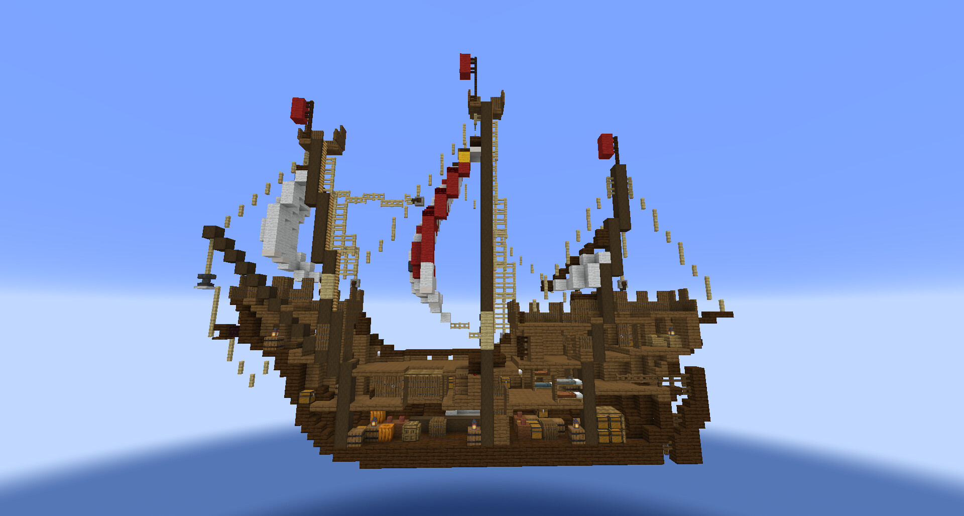 Medieval Ship Hulk "Rothfels" Minecraft Map