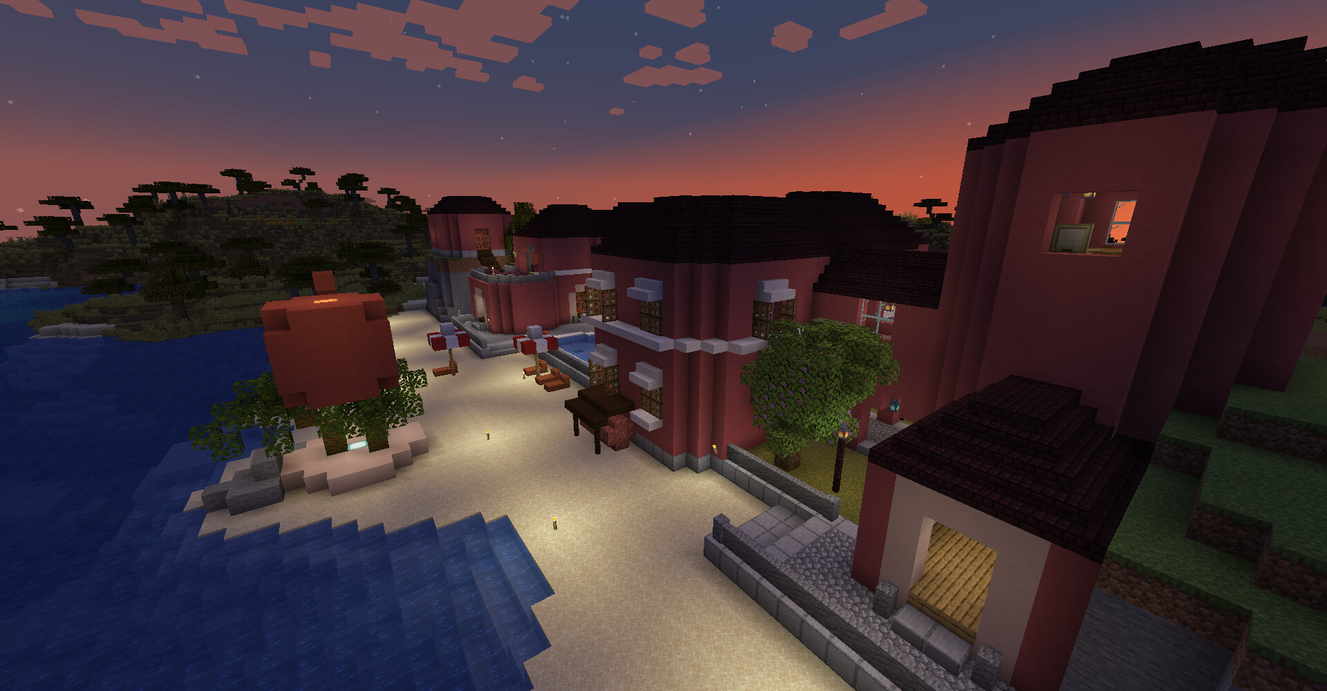 Aurora Mansion — Team Fortress 2 custom map Minecraft Map