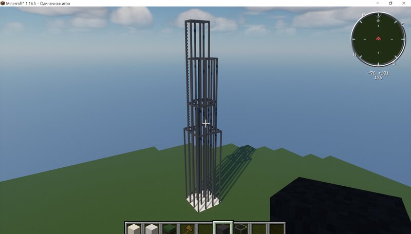 Willis (Sears) Tower. Scale 1/3 Minecraft Map