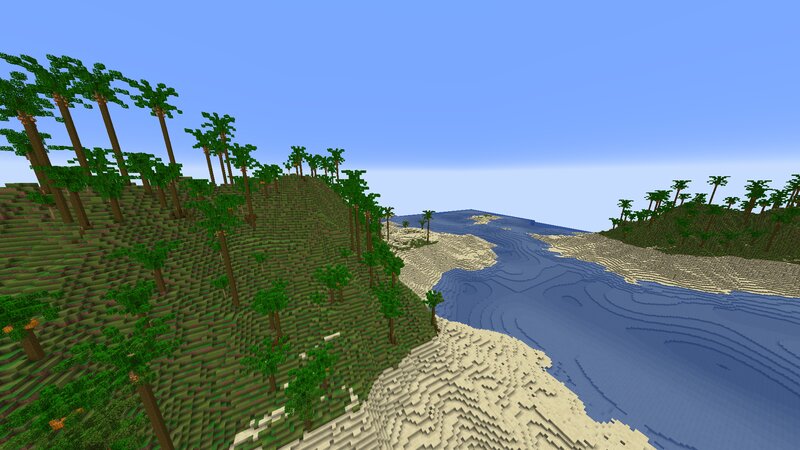 Tropical Volcanic Archipelago Minecraft Map