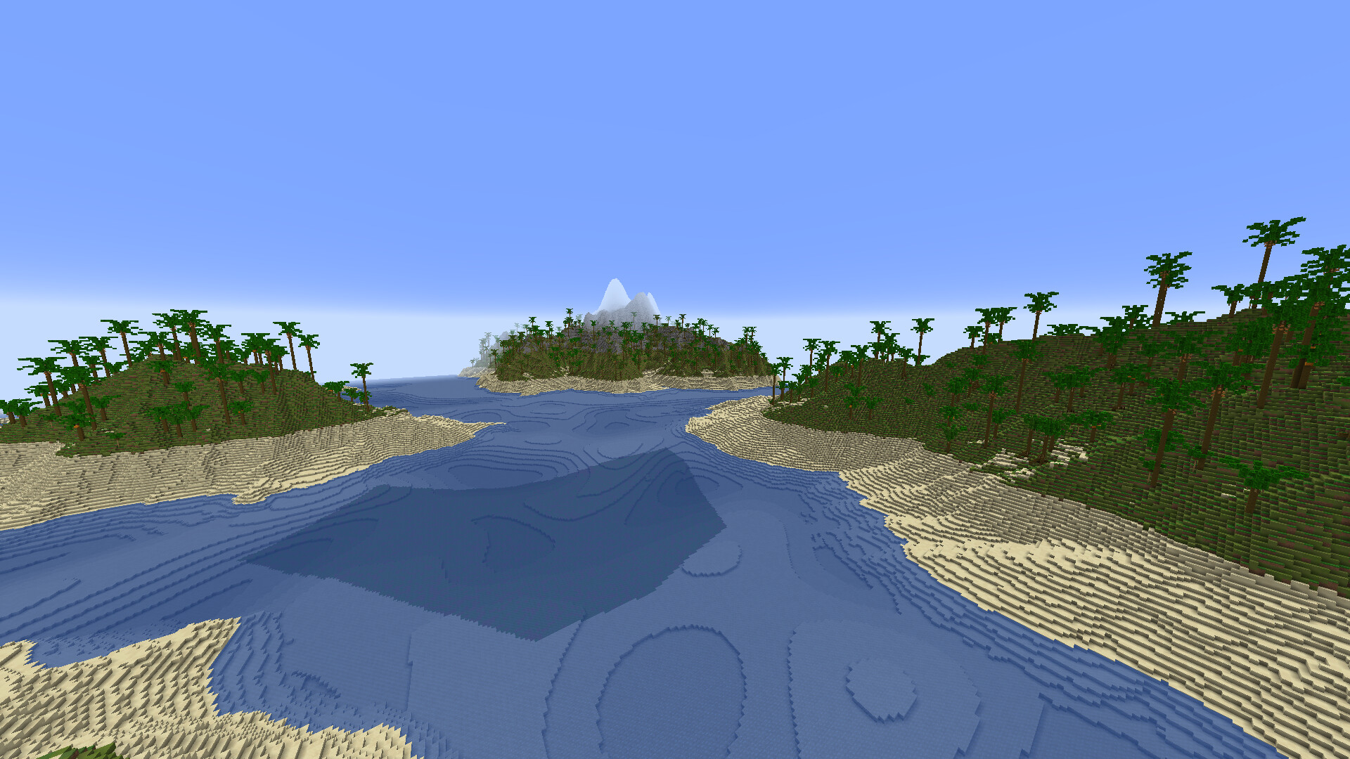 Tropical Volcanic Archipelago Minecraft Map