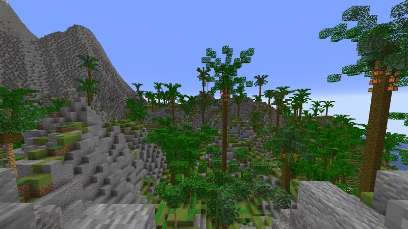 Tropical Volcanic Archipelago Minecraft Map