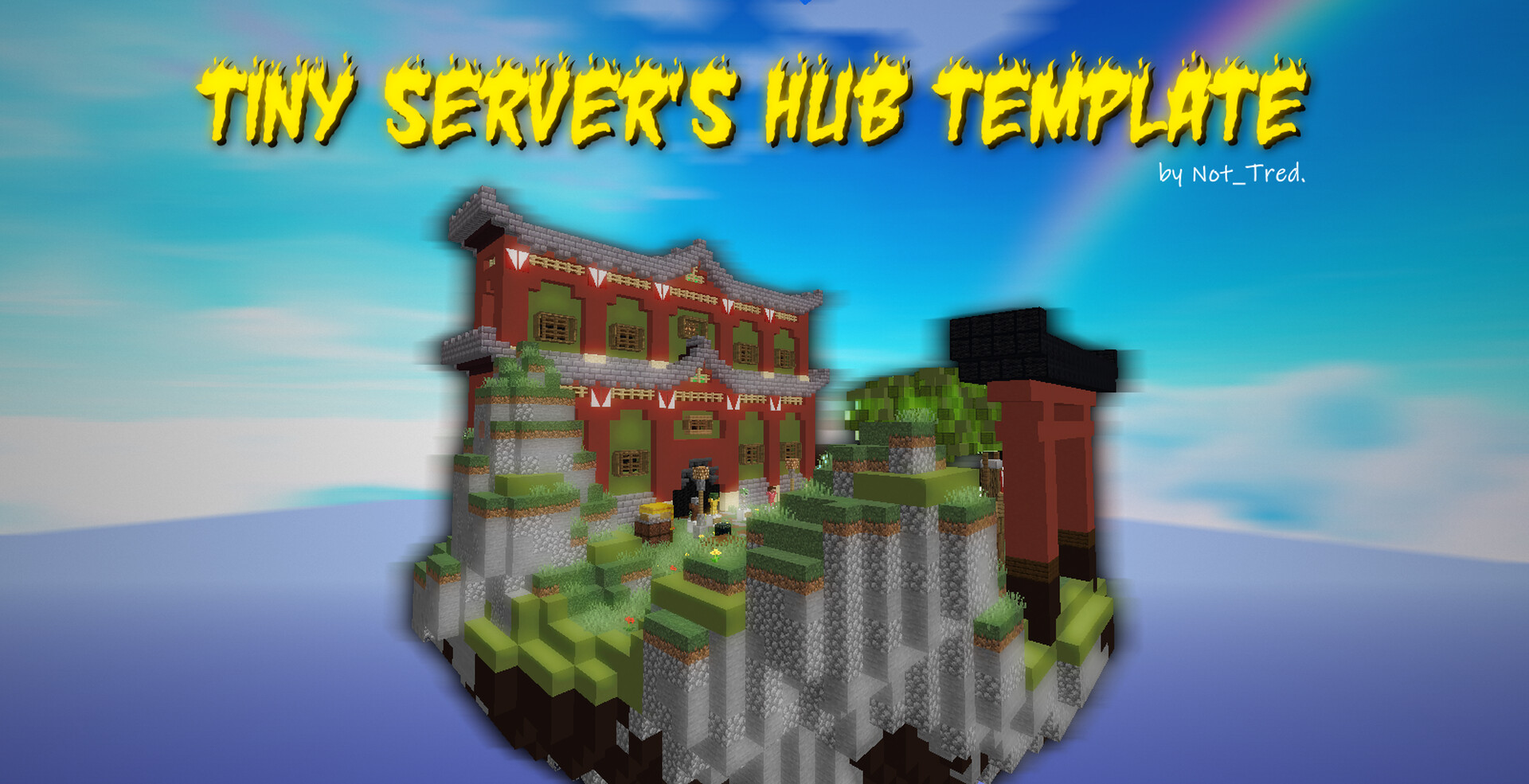 [🎈] Tiny Server's Hub Template. Minecraft Map