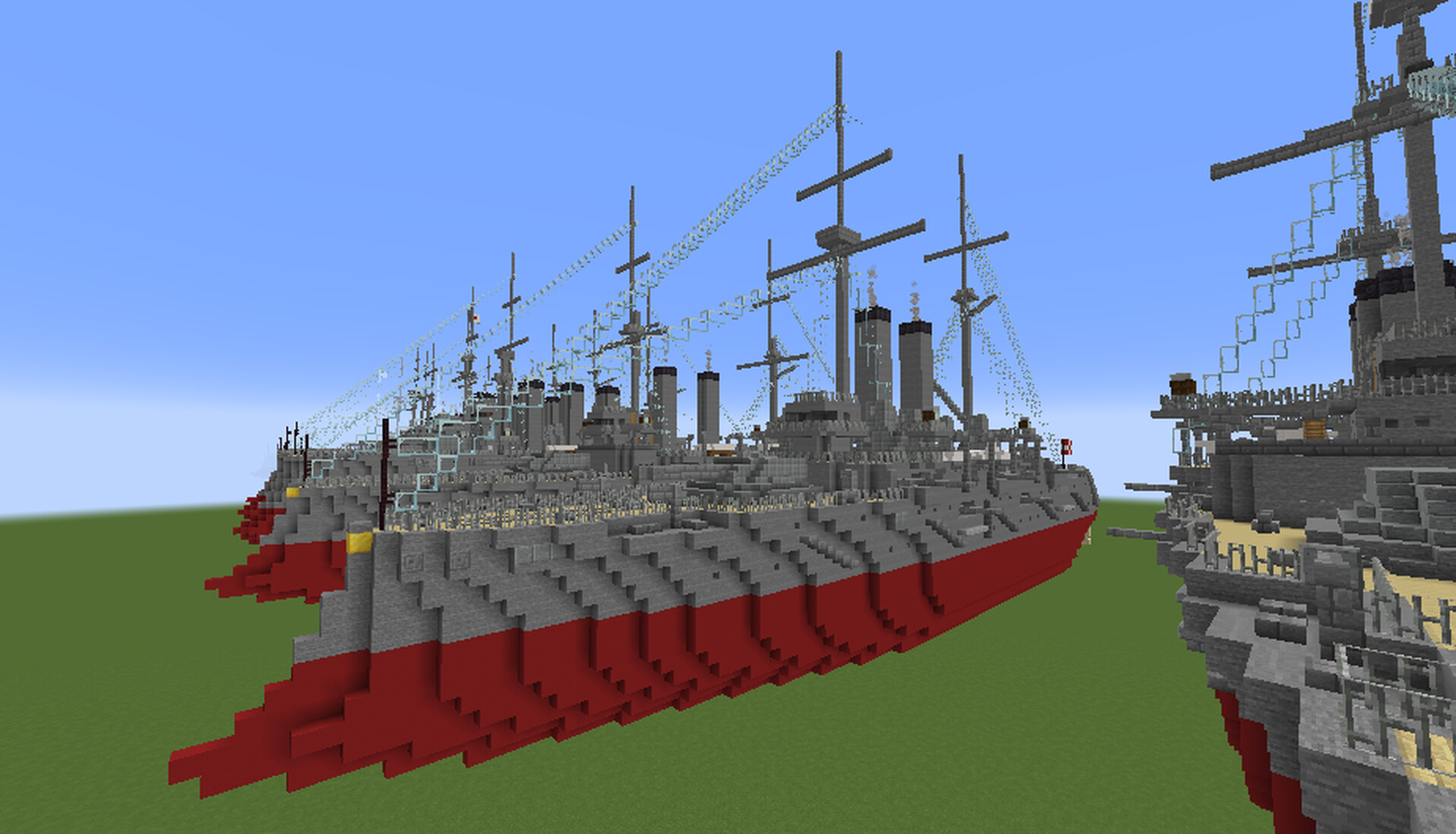 Battleship Fuji: Imperial Japanese Navy (November 1908) Minecraft Map