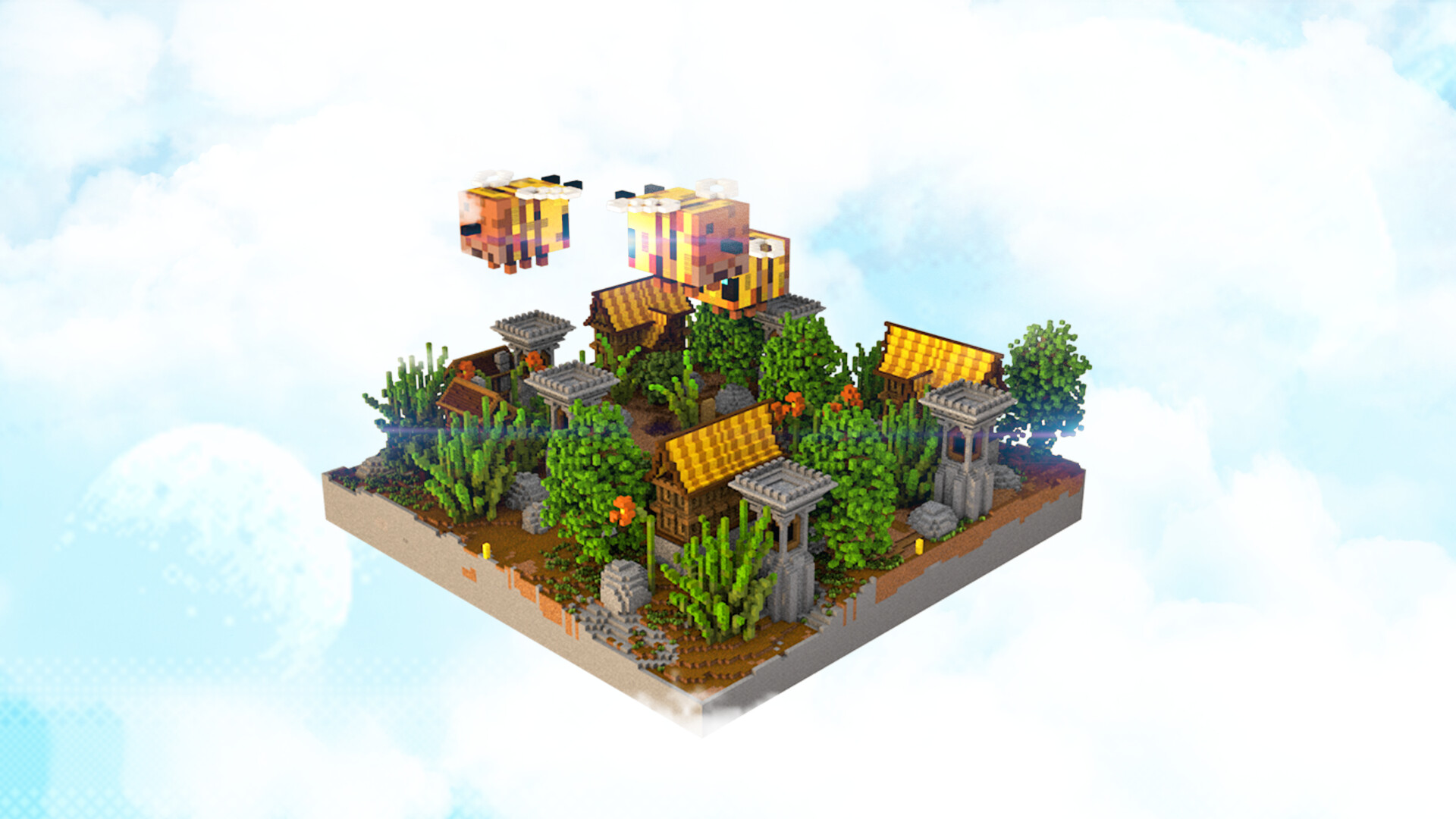 Spring HCF spawn Minecraft Map