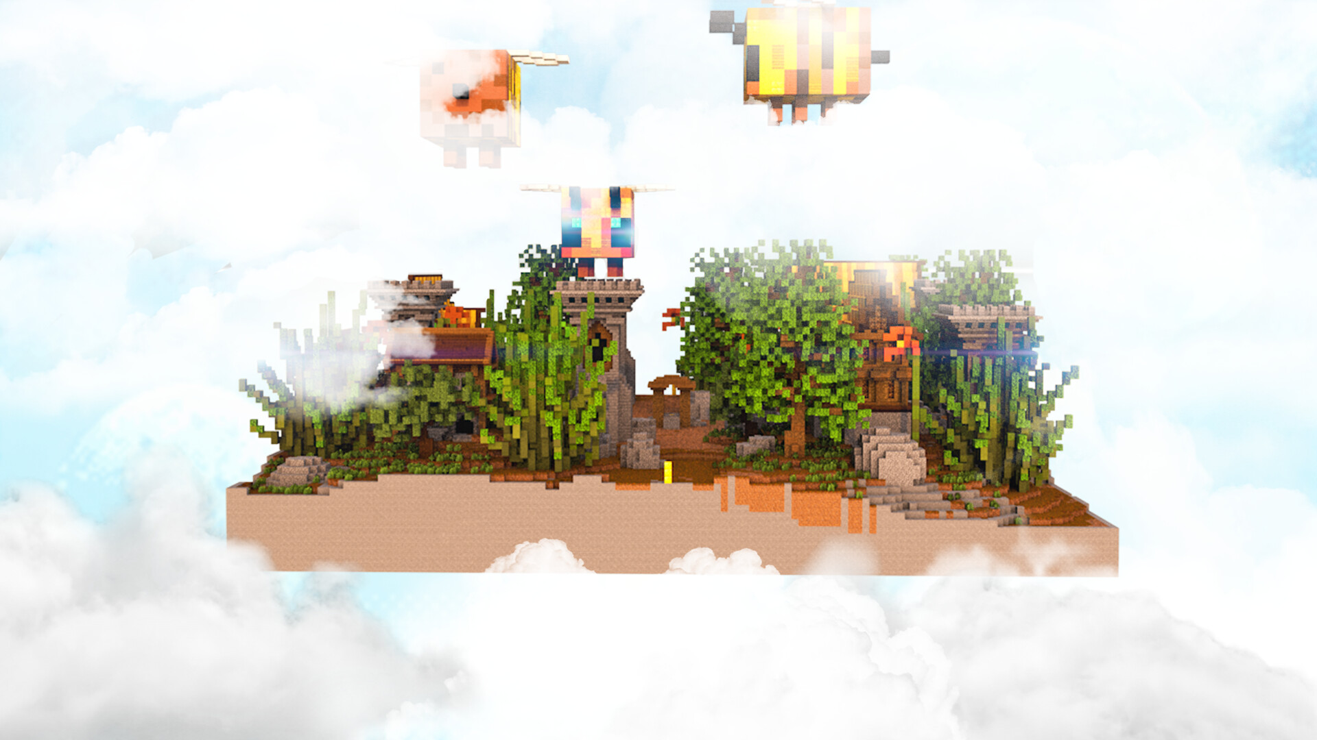 Spring HCF spawn Minecraft Map