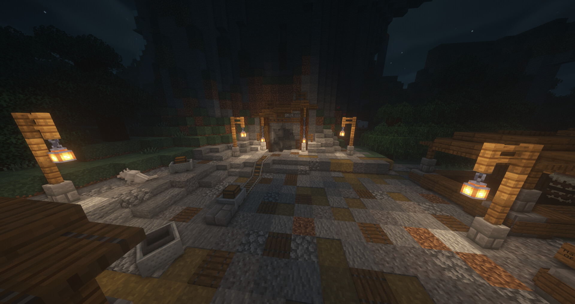 Skeleton Dungeon Minecraft Map