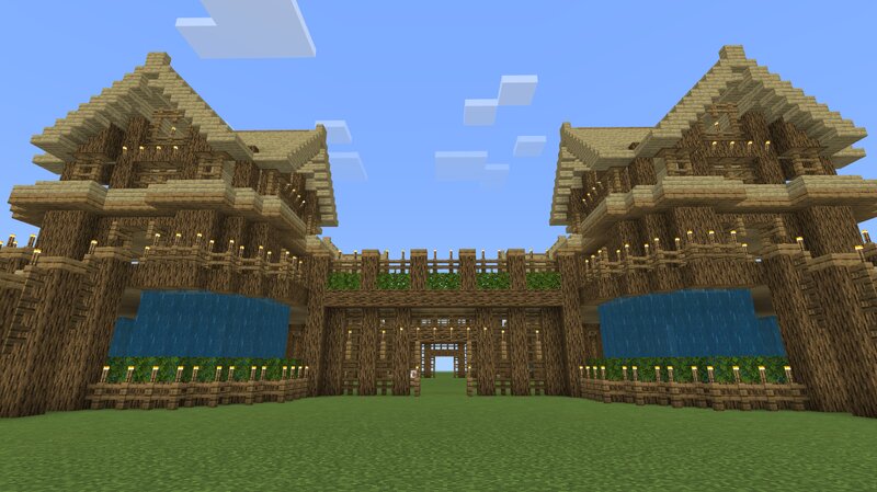 Wooden Fort (1.17.32) Bedrock Education Edition Minecraft Map