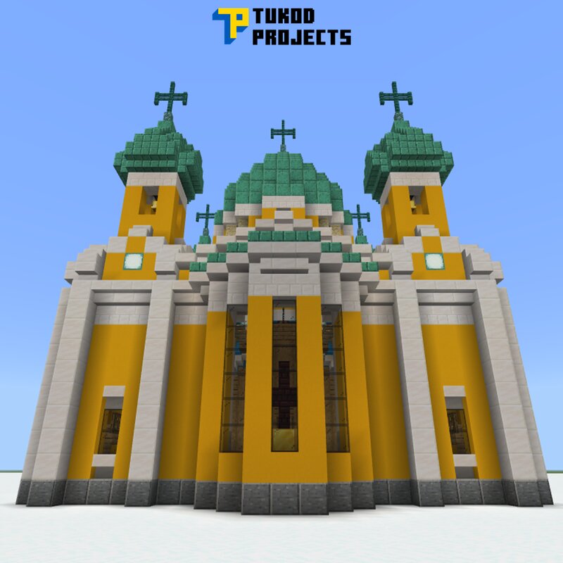 Ukrainian Church Minecraft Map