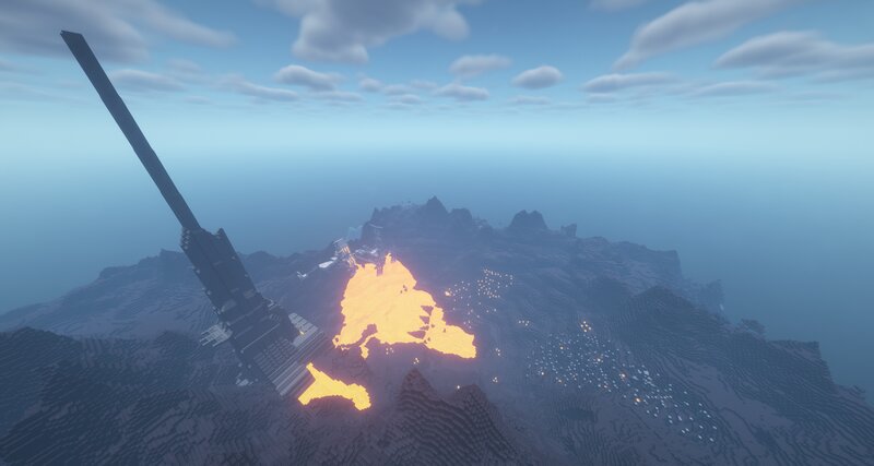 Mustafar - Star Wars: Revenge of the Sith Minecraft Map