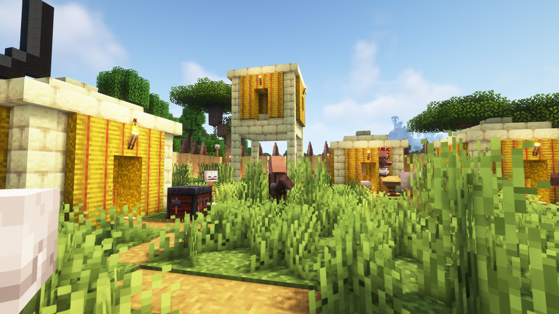 Monkey Island ™ - Kannibalen Dorf Minecraft Map