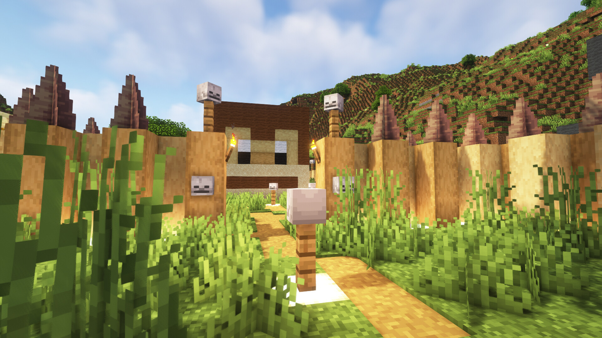 Monkey Island ™ - Kannibalen Dorf Minecraft Map